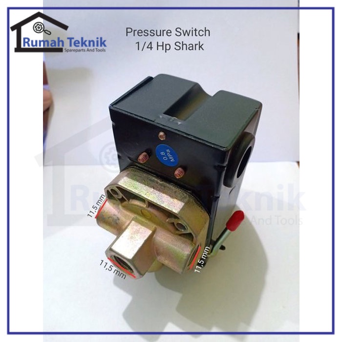Jual Pressure Switch Otomatis Kompresor Angin 1/4 Hp | Shopee Indonesia