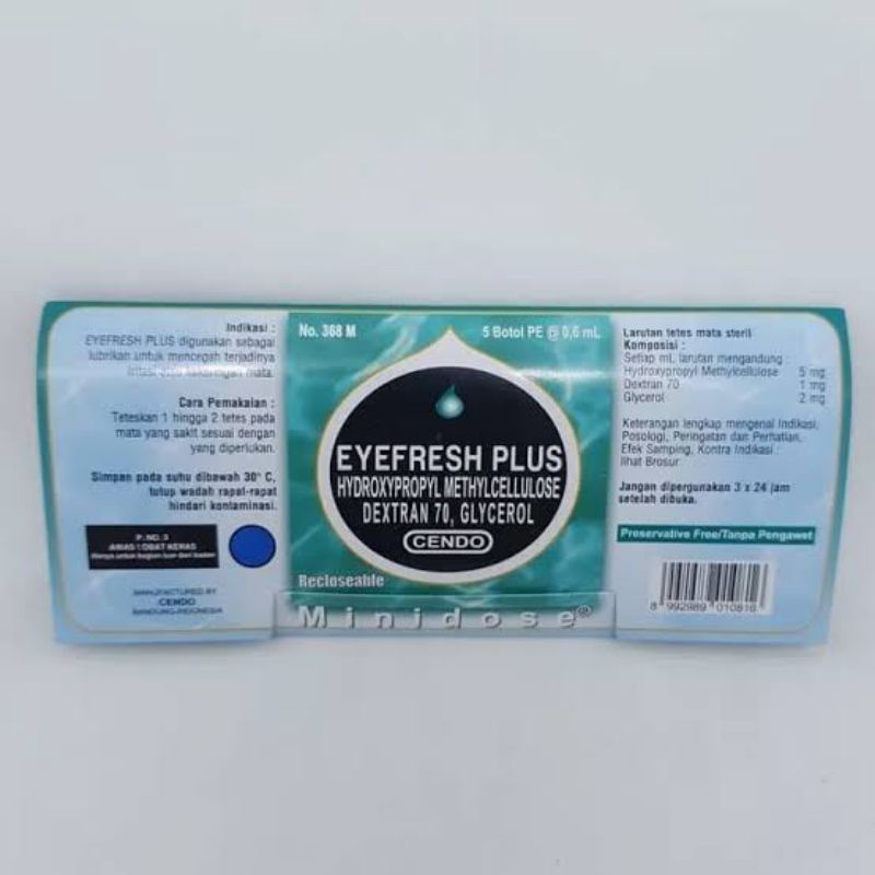 Jual CENDO eyefresh plus MD minidose | Shopee Indonesia