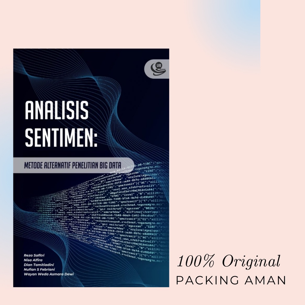 Jual Buku Analisis Sentimen: Metode Alternatif Penelitian Big Data ...