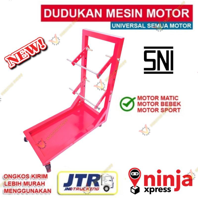 Jual Alat Dudukan Mesin Motor Engine Stand Universal Indonesia|Shopee ...