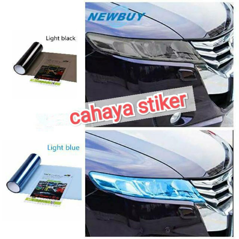 Jual Stiker lampu Motor / Mobil Stiker Scotlet Headlamp Stiker Hibryd ...