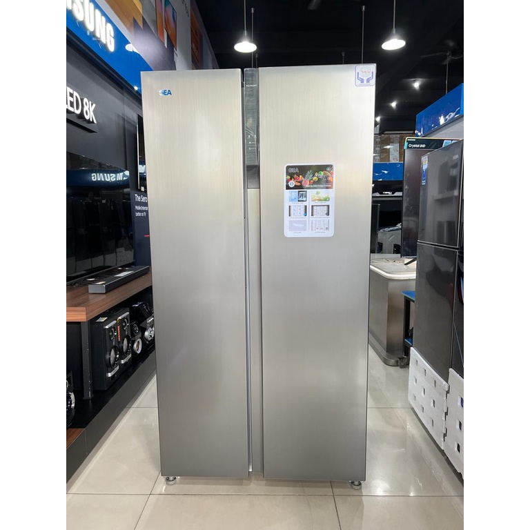 Jual KULKAS GEA G2D472, GEA SIDE BY SIDE INOX, 472LITER NEW 2022 ...