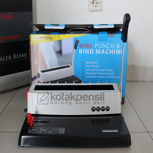 Jual Mesin Jilid Spiral Kawat GEMET 31 WA (A4, 3:1) | Shopee Indonesia