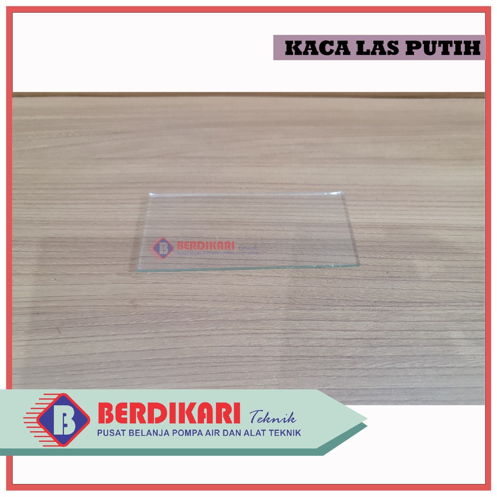 Jual kaca las putih clear bening transparan kaca kedok las topeng las ...
