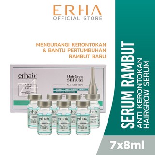 Jual ERHA Double Hairgrow Serum 7x8 ml - Serum Rambut Rontok | Shopee ...