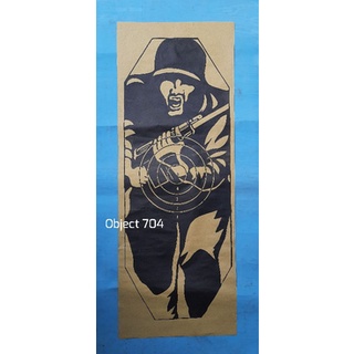 Jual Sasaran Tembak Tubuh dengan angka Ukuran 121x45 Cm (10 Pcs ...