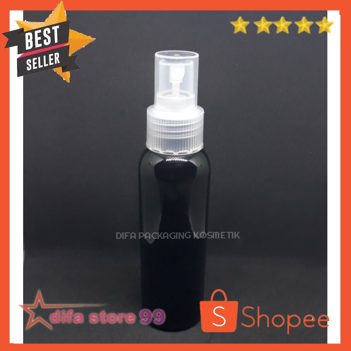 Jual Botol spray 100ml natural black ( Paket isi 10 pcs ) Indonesia ...