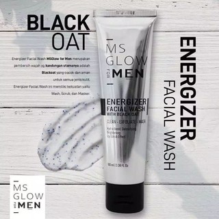 Jual Ms Glow Men Original Paket Basic 3 in 1 Facial wash Energi Bright ...