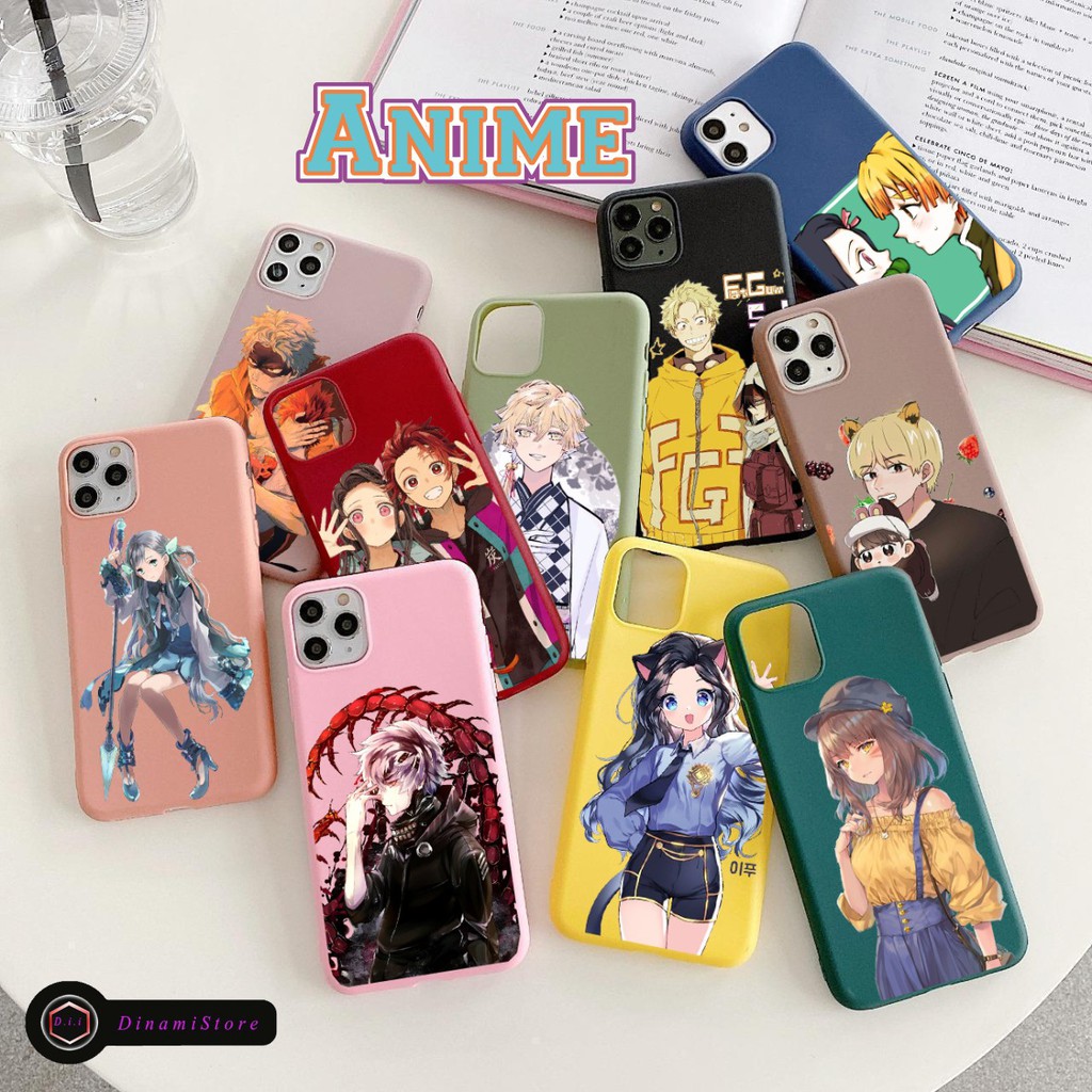 SOFTCASE ANIME XIAOMI REDMI 3 4A 5A 6 6A 7 7A 8 8A PRO 9 9C 9A NOTE 3 4 ...