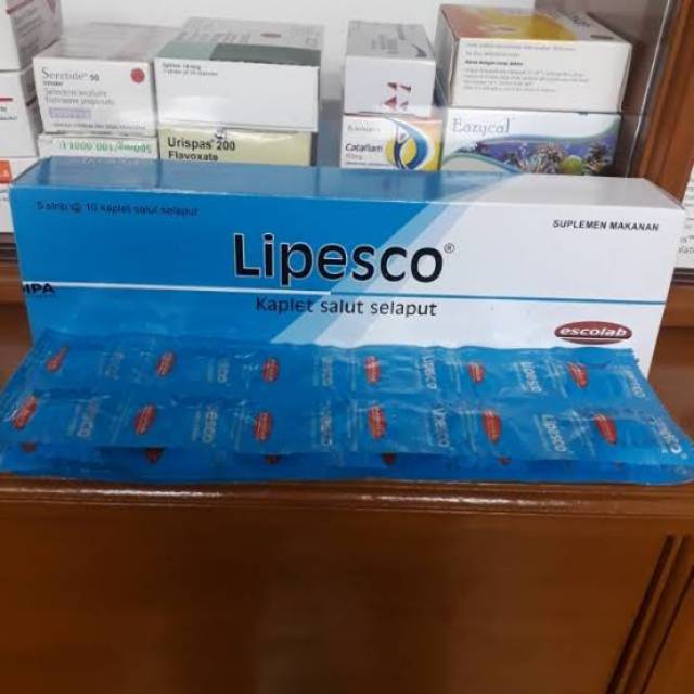 Jual LIPESCO isi 50 tablet | Shopee Indonesia