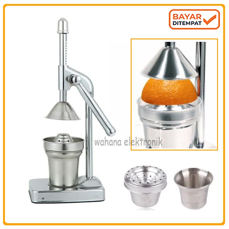 Jual PERASAN PERESAN , JERUK MANUAL , JUS , PRESS HAND JUICER STAINLESS ...