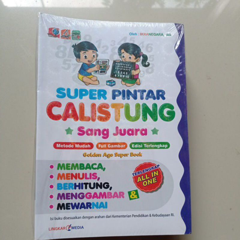 Jual Buku Anak Calistung - Cover Putih (LM) | Shopee Indonesia