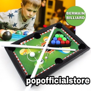 Jual Mainan Anak Biliard Mini Snooker Billiards Game Table Meja Biliard ...