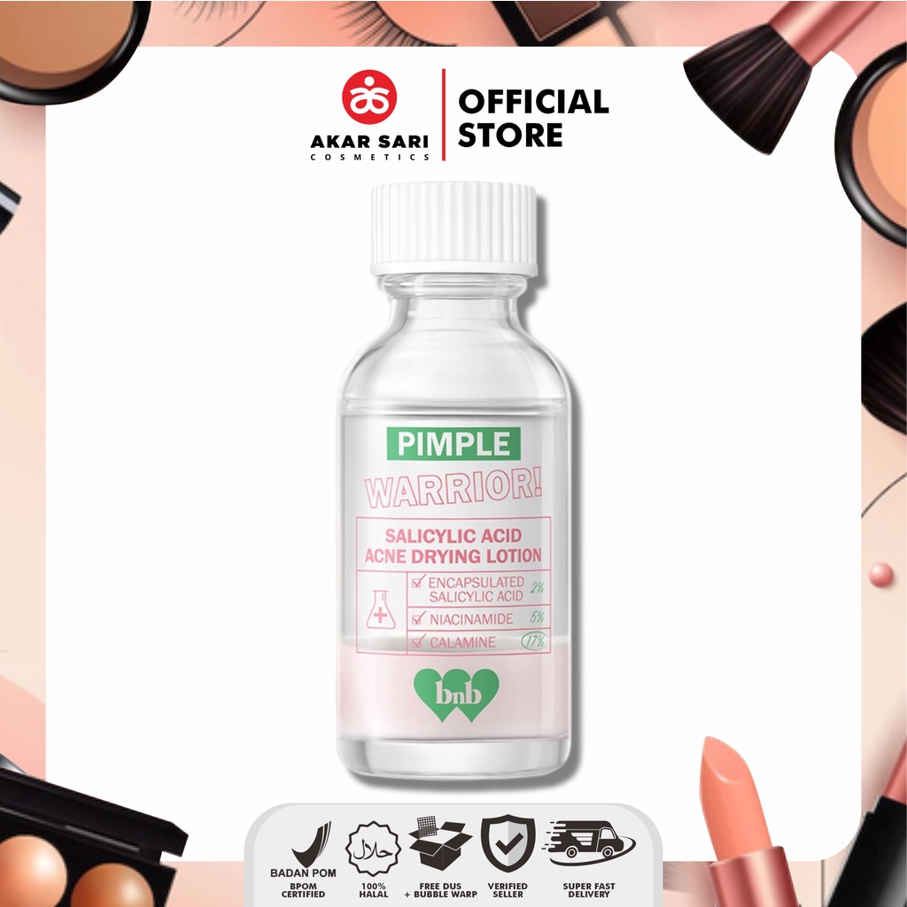Jual BNB BARENBLISS PIMPLE WARRIOR! SALICYLIC ACID ACNE DRYING LOTION ...