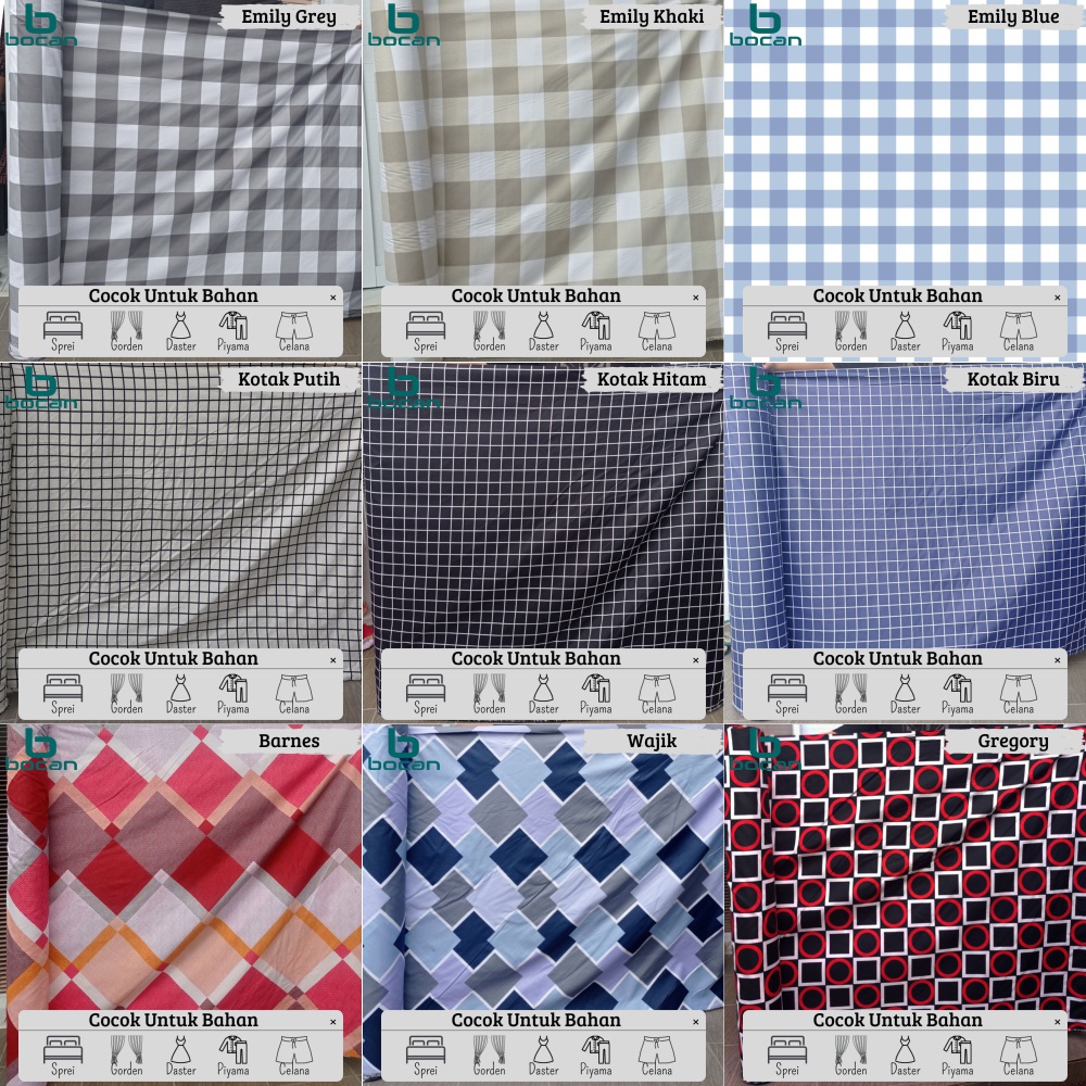 Jual KAIN KATUN DISPERSE MIKROTEX / MICROTEX / POLYMICRO / KAIN SPREI AESTHETIC METERAN MOTIF ...