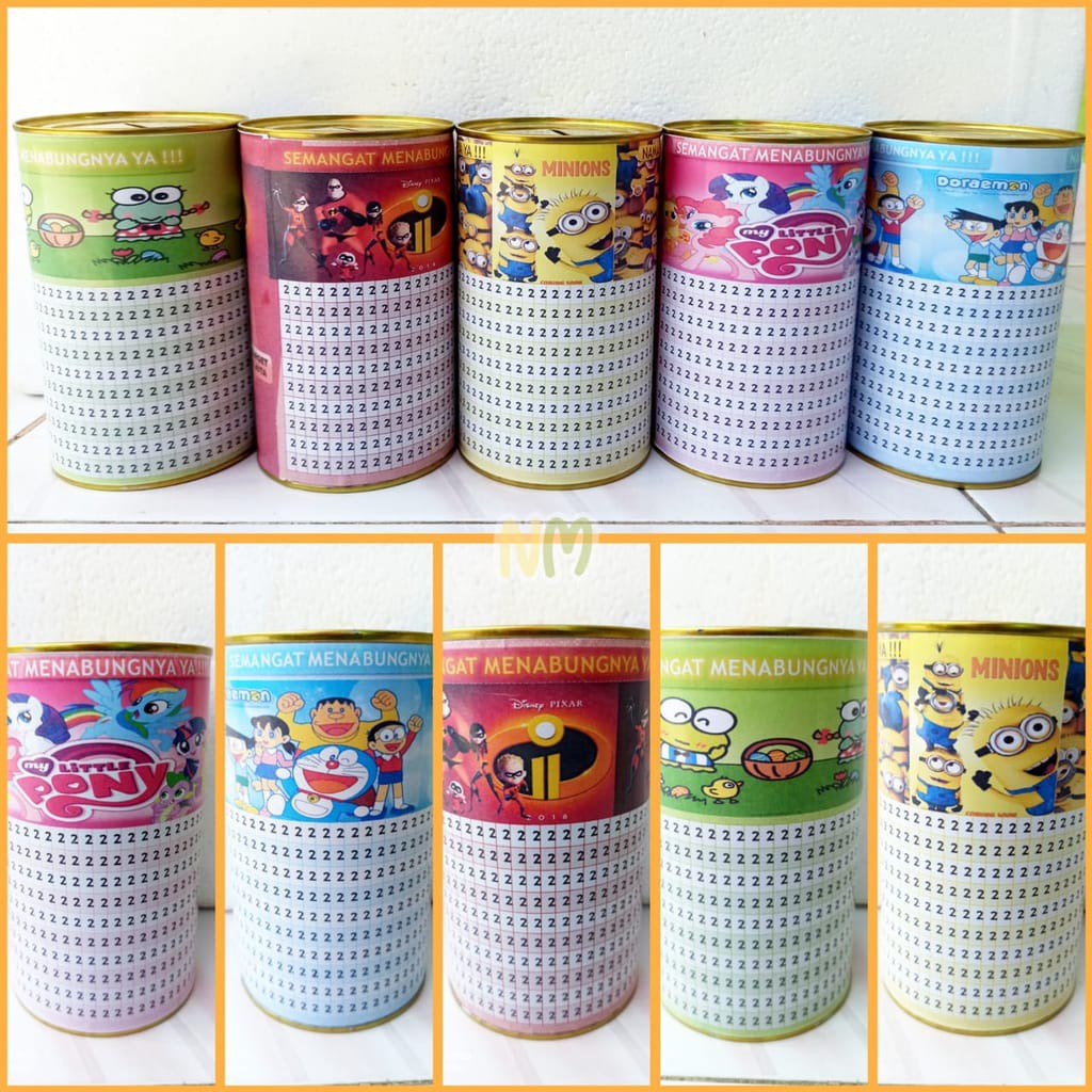 Jual Celengan target VIRAL karakter 2k Get 1jt FREE SPIDOL - keroppi ...