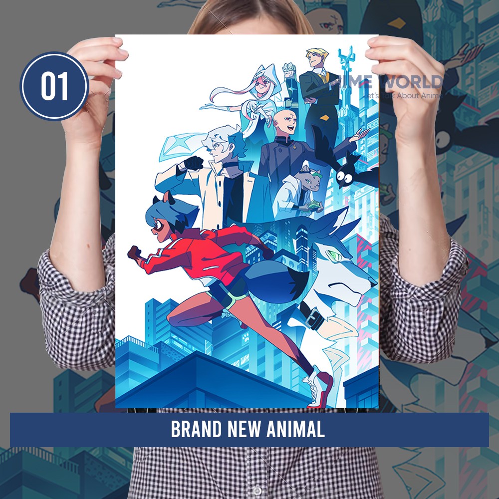 Jual Poster Anime BNA Lengkap Size A3 - Hiasan Dinding Brand New Animal ...