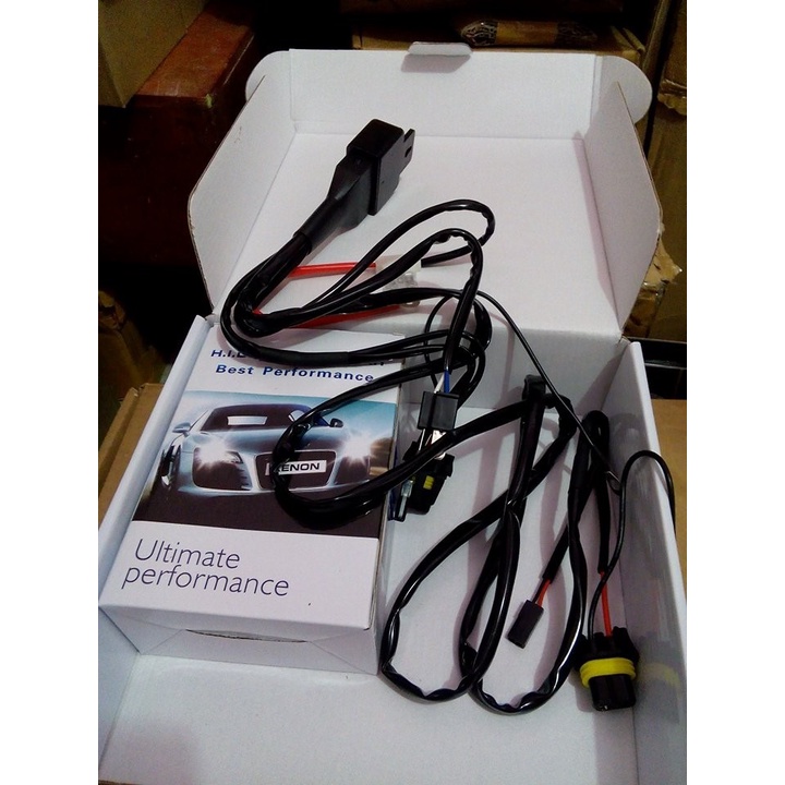 Jual Kabel Set HID / Kabel Relay HID / Wiring Harness Controller ...