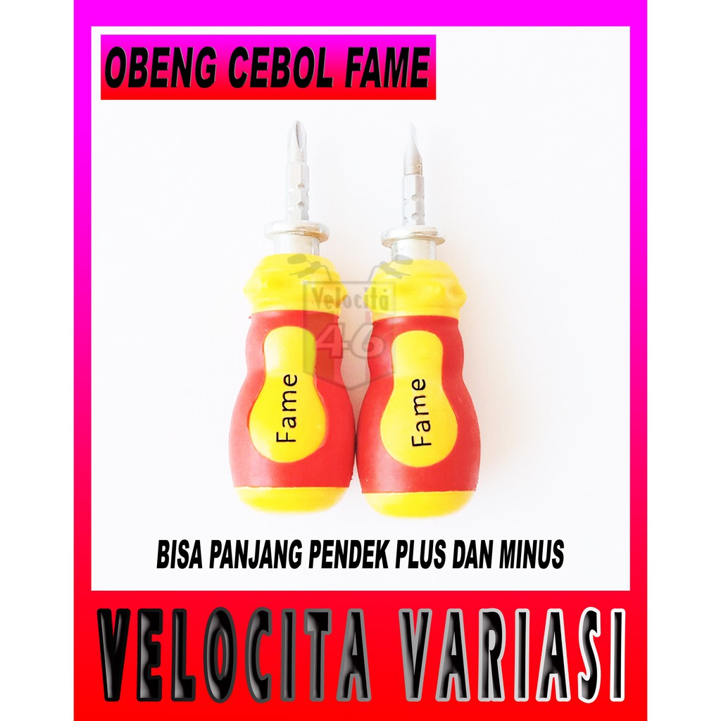 Obeng mini 2 way Multi Size Panjang pendek Obeng Cebol Min dan Plus New ...