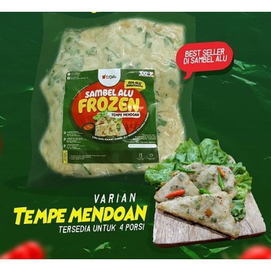 Jual Lauk Makan Frozen Sehat Tempe Mendoan Khas Alu | Shopee Indonesia