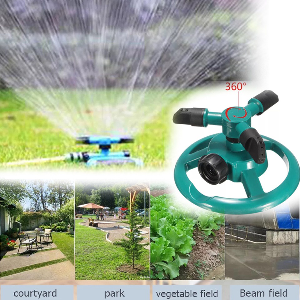 Jual Sprinkler Penyiram Air Taman Otomatis Siram Rumput Berputar ...