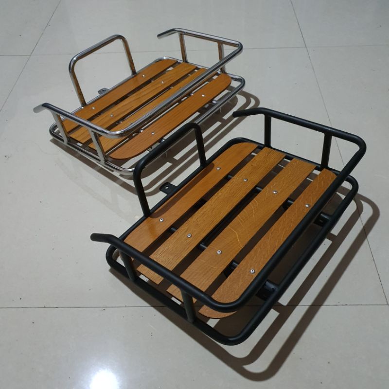 Jual Front Rack Sepeda Model Classic Vintage Custom / Rak Keranjang ...