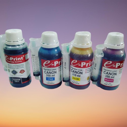 Jual E-PRINT Tinta Printer Canon 200ml | Shopee Indonesia