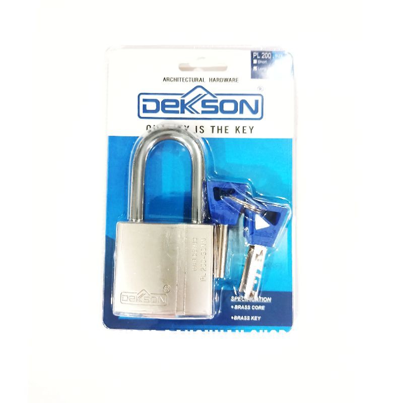 Jual Gembok dekson PL200 60mm Panjang / Dekson Padlock PL200 60mm Long ...