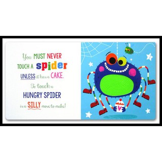 Jual Never Touch A Spider! (Touch And Feel Board Book) | Shopee Indonesia
