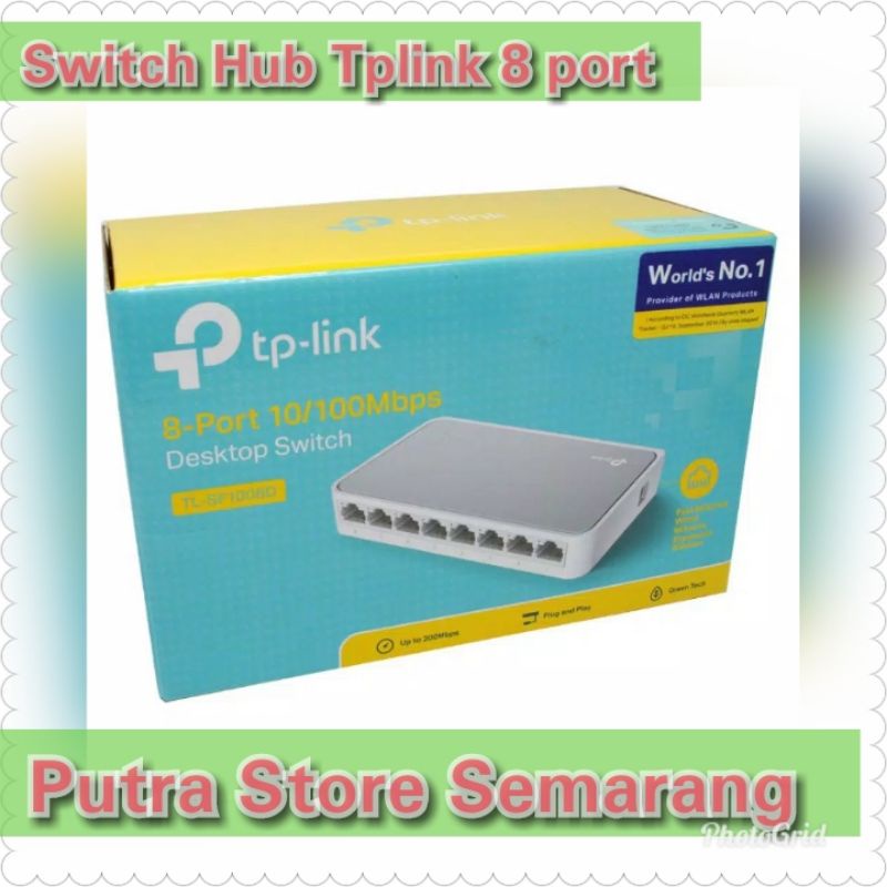 Jual Switch Hub TPLINK 8 Lan Hub 8 Port Switch Lan 8 Port | Shopee ...
