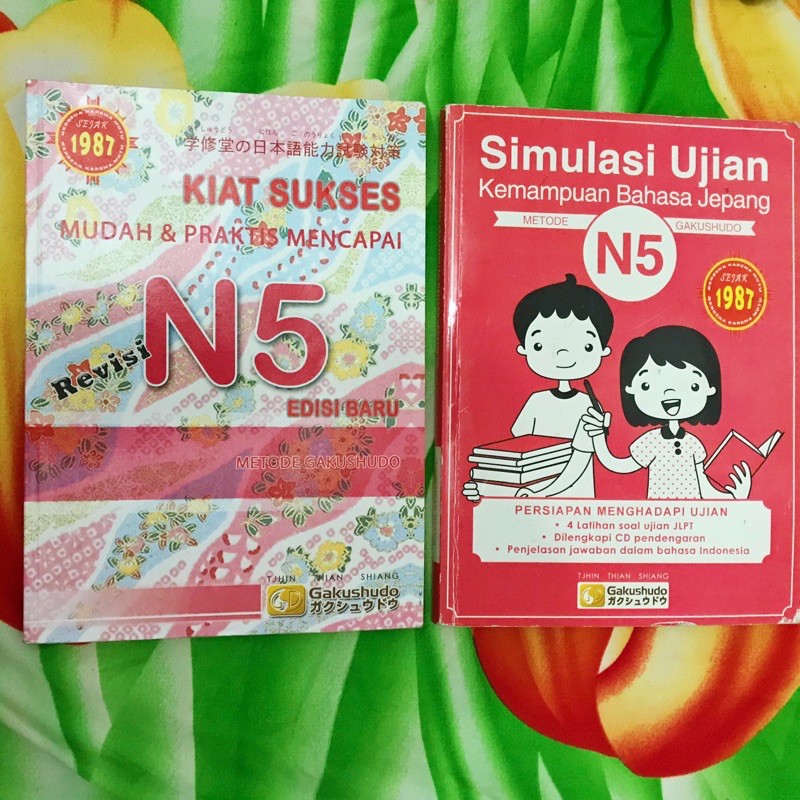 Jual BUKU KIAT SUKSES JLPT N5 METODE GAKUSHUDO DAN SIMULASI UJIAN ...