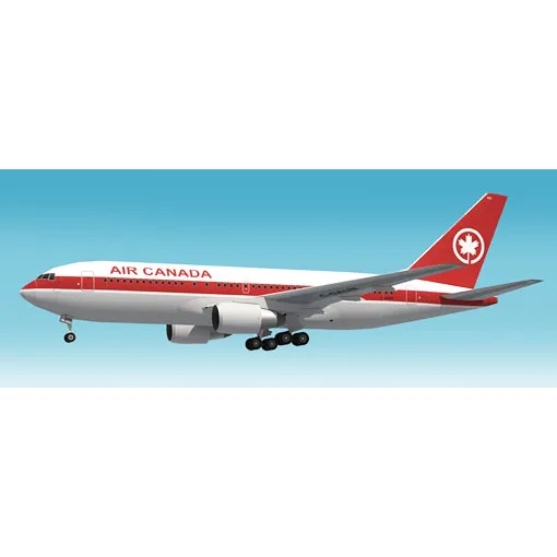 Jual Papercraft Pesawat Air Canada Boeing 767-200, paper replika ...