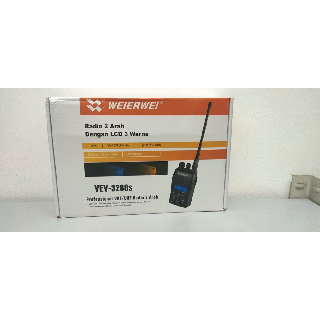 HT WEIRWEI 3288S VHF ORIGINAL / HT SINGLEBAND VHF WEIRWEI 3288S WERWEI ...