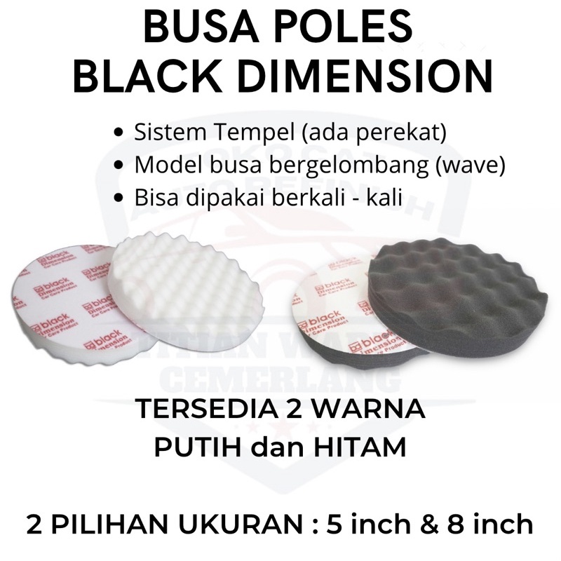Jual BUSA POLES BLACK DIMENSION (ADA 2 UKURAN) | Shopee Indonesia