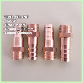 Jual Nepel Selang 1/4x3/8 Version, Hose Neaple, Drat Luar, Selang ...
