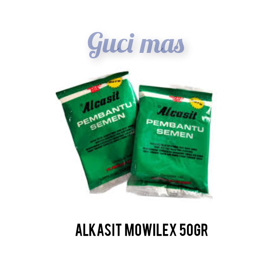 Jual ALKASIT MOWILEX 50gr \ Alkasit \ pembantu Semen | Shopee Indonesia