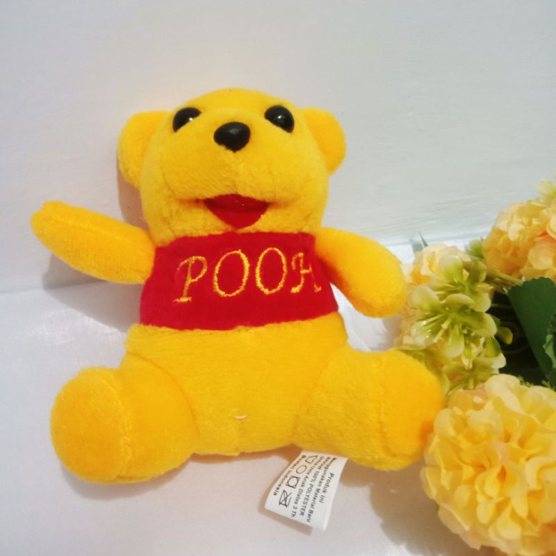 Jual Boneka Winnie The Pooh Teddy Bear Beruang Mini Lucu Kecil SNI ...