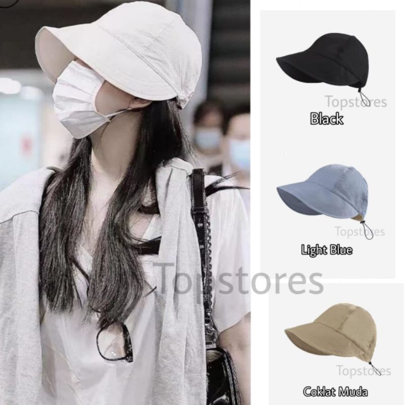 Jual Topi Anti UV Fashion Pelindung Matahari Korea | Shopee Indonesia