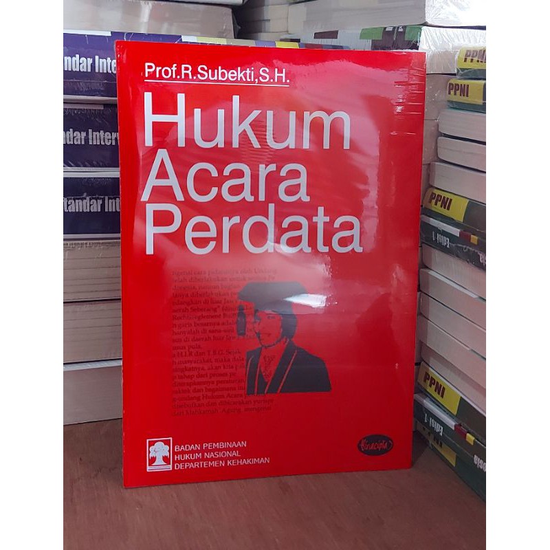 Jual HUKUM ACARA PERDATA - PROF. R. SUBEKTI | Shopee Indonesia