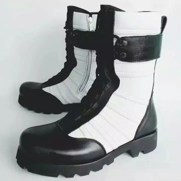 Jual Sepatu PDL Ninja Provos Tni Kulit Asli APIK | Shopee Indonesia