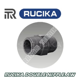 Jual Rucika Double Nipple 1" satu inch AW dobel nepel nipel nappel PVC drat luar sock sok ...