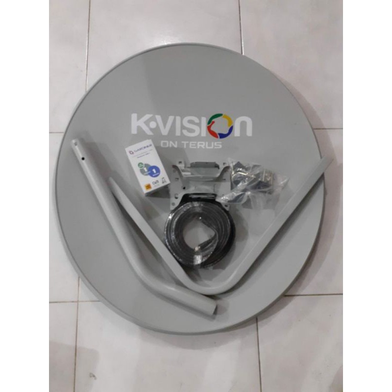 Jual PARABOLA MINI KVISION 45 / 60CM | Shopee Indonesia