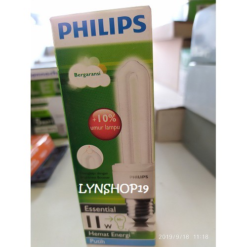 Jual Philips Essential 11 Watt | Shopee Indonesia