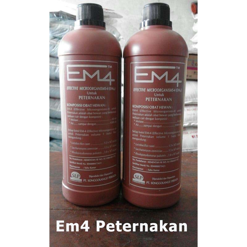 Jual Pupuk Organik EM4 Peternakan 1 liter | Shopee Indonesia