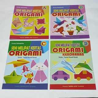 Jual Buku Seni melipat kertas ORIGAMI | Shopee Indonesia