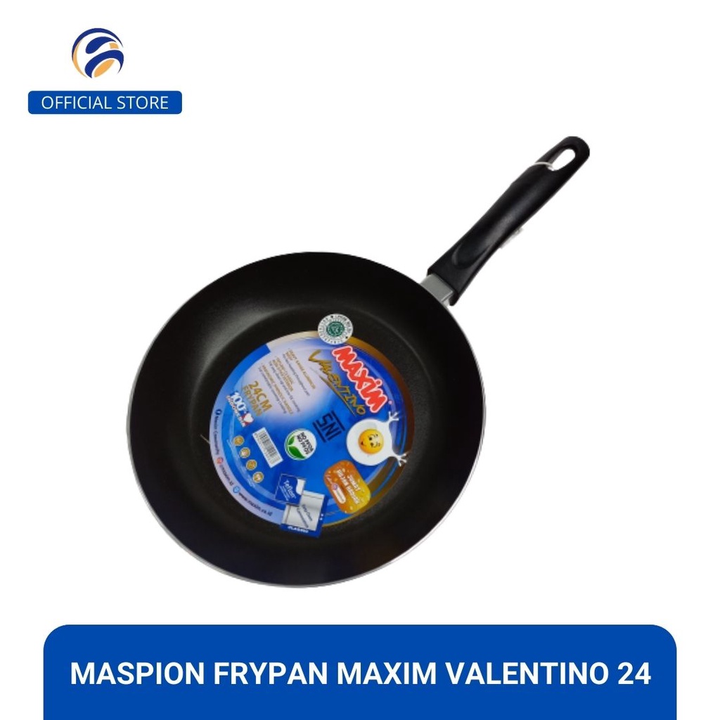 Jual Maspion Valentino Frypan Teflon Maxim 24 cm | Shopee Indonesia