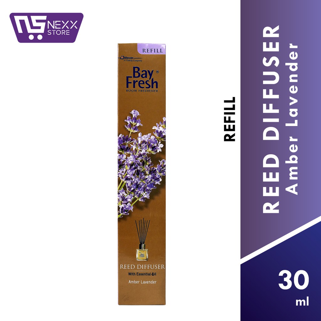 Jual BAYFRESH Reed Diffuser - REFILL - Amber Lavender (30 ml) | Shopee ...