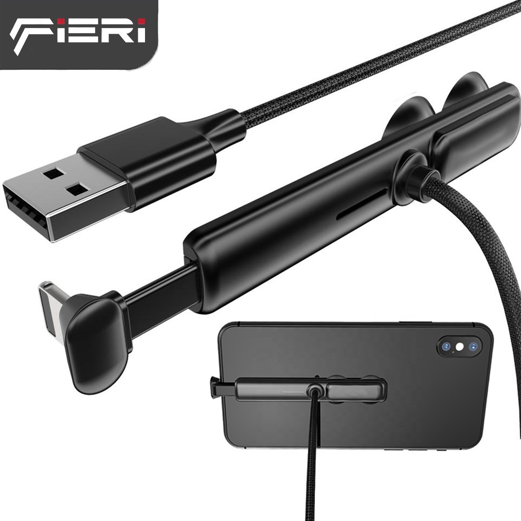 Jual Kabel Charger USB to Lightning Fieri Suction Fast Charging iPhone ...
