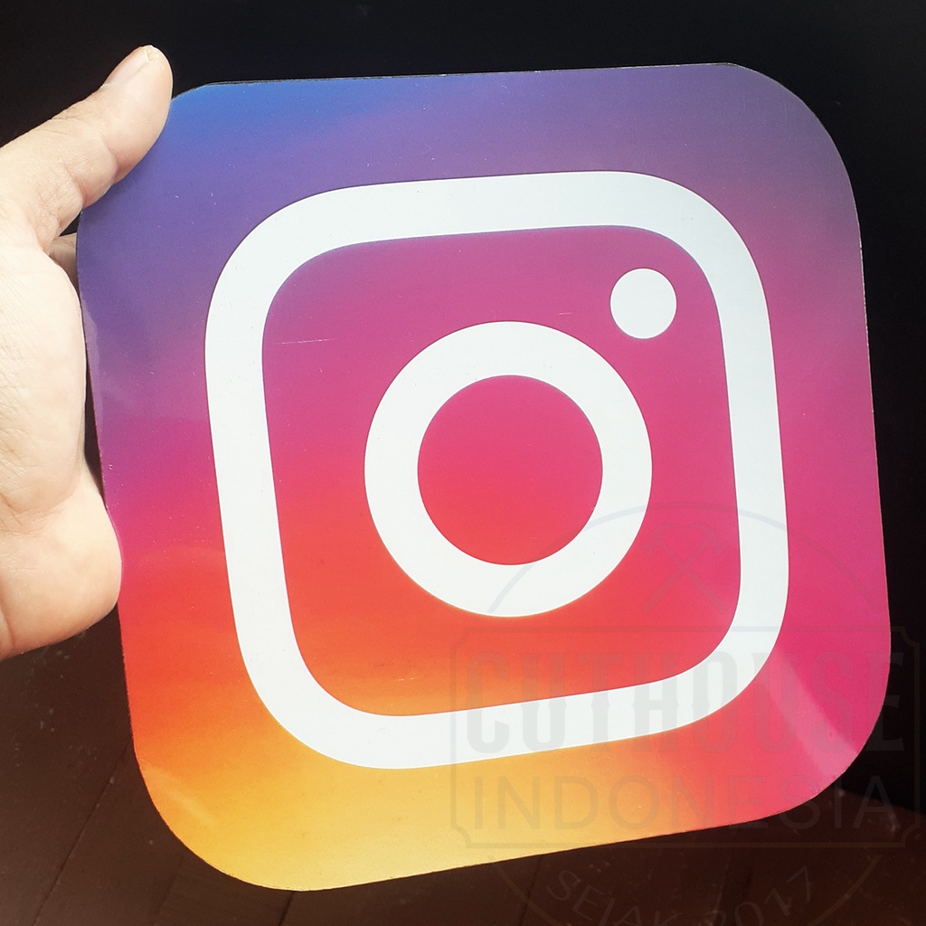 Jual WDG038 LOGO INSTAGRAM by CUTHOUSE INDONESIA - foto hiasan dinding ...