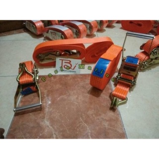 Jual Tali krek ratchet tie down 5 ton 12 meter | Shopee Indonesia